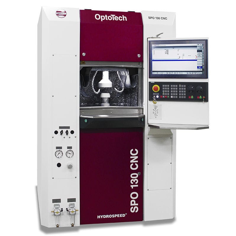 Optik-Poliermaschine - SPO series - OptoTech - für Glas / für die Feinoptik / Abricht