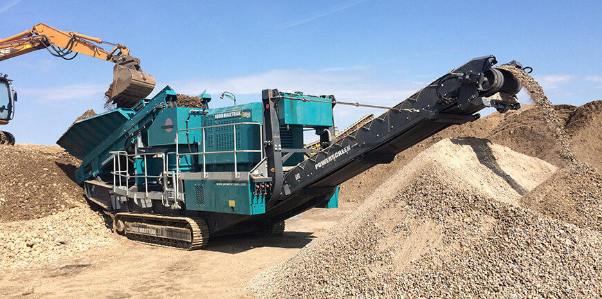 Kegelbrecher - 1000E Maxtrak - Powerscreen - mobil / auf Raupen