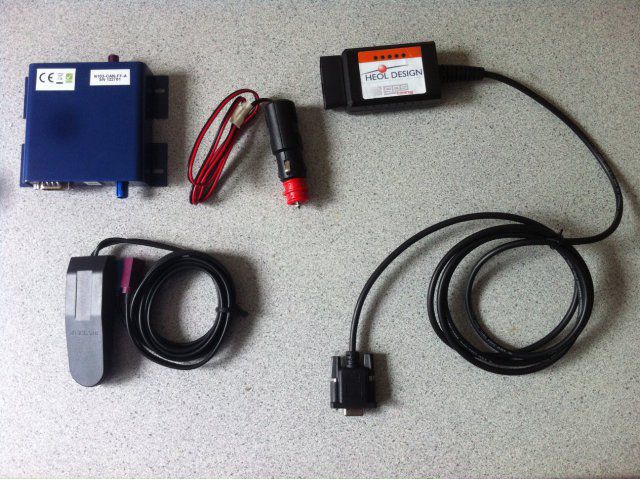 Tracker für Fahrzeuge / GPS - N103 - heol design - mit GSM / GPRS - Modul