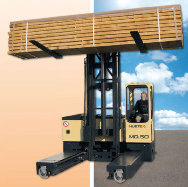 Elektrischer Seitenstapler - 2130 series - HUBTEX - Sitz / für enge ...