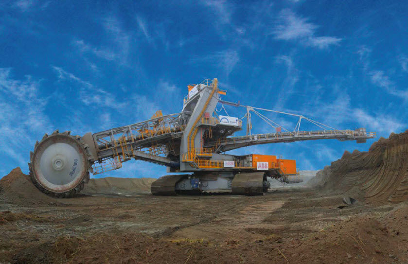 Schaufelradbagger - 4 800 m³/h | SRs(H) 1050 - TAKRAF