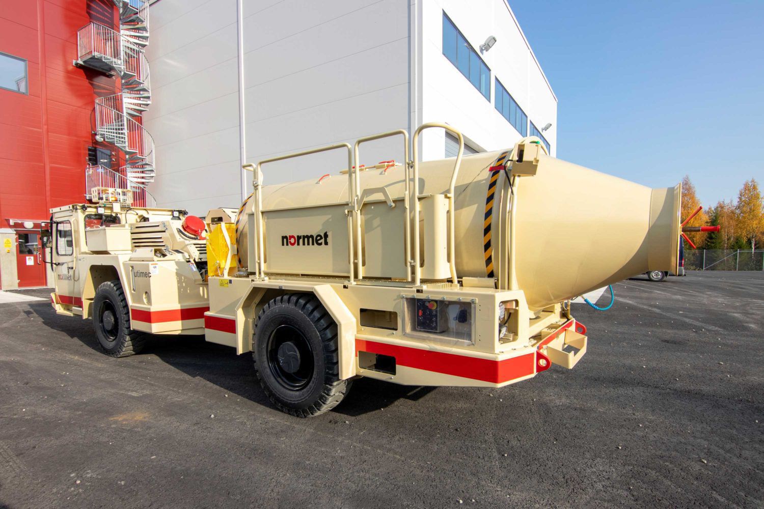 Fahrmischer für Beton - Utimec LF 500 Transmixer - Normet - Diesel