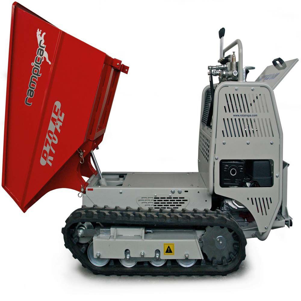 Mini dumper / auf Raupen - R Series - ROTAIR SPA - Diesel / Benzin / mit Frontentladung