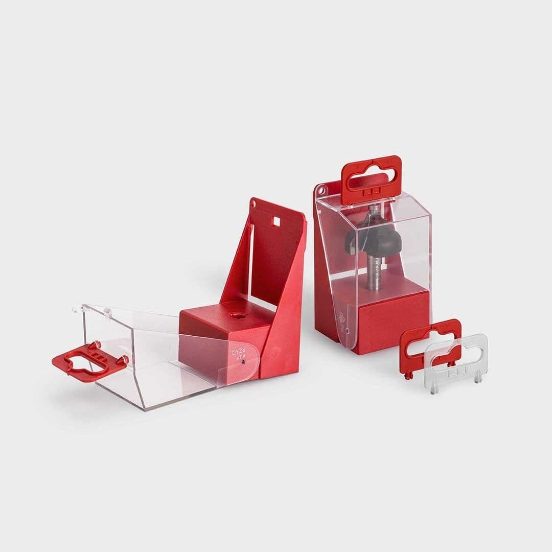 Kunststoff-Verpackungsbox - DIY-FlapBox - rose plastic - Polystyrol ...