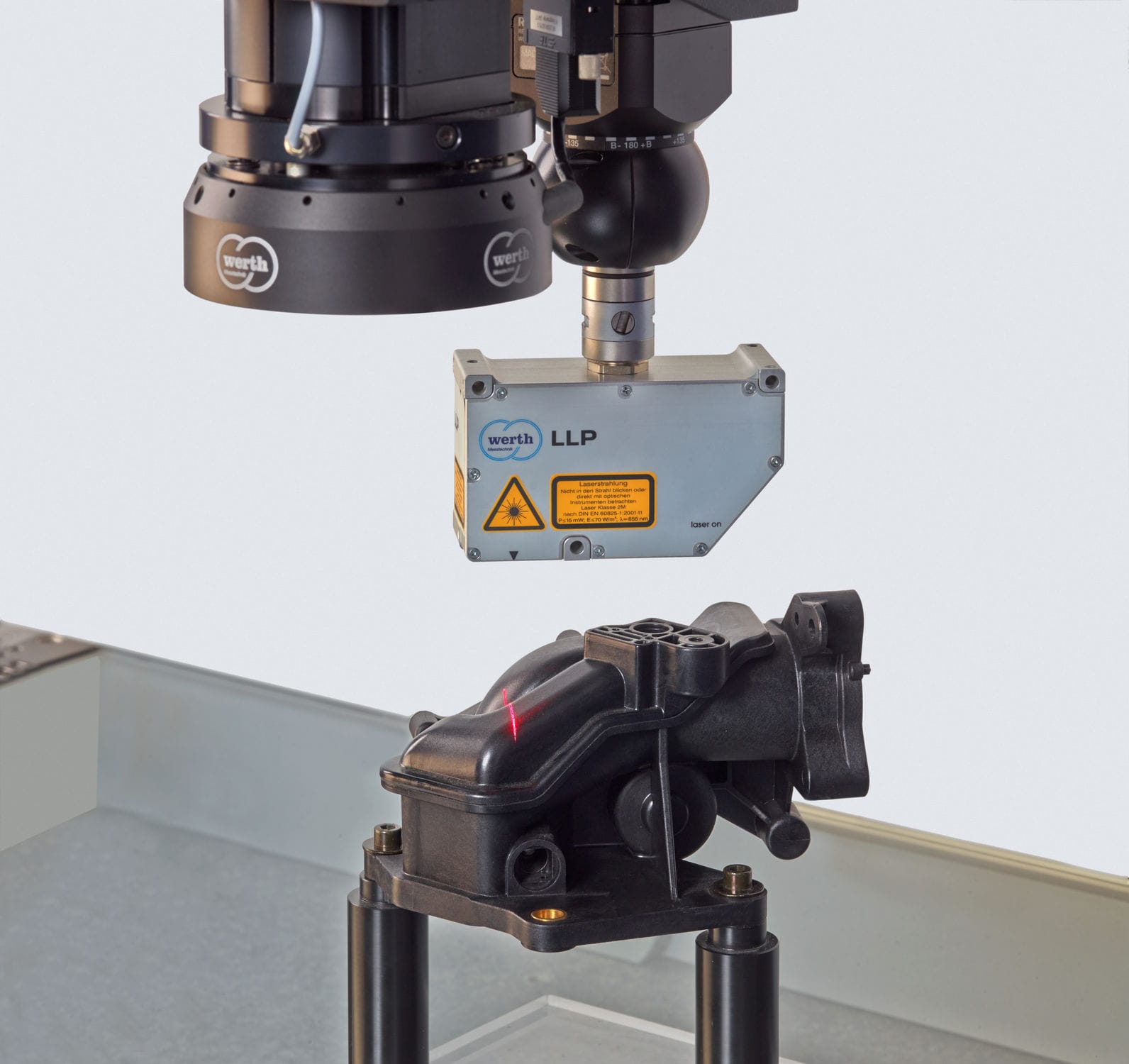 Laser-Abstandssensor - LLP - WERTH MESSTECHNIK - kontaktlos