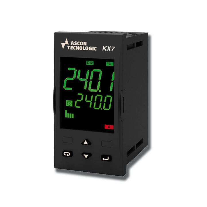 LED-Doppelanzeige-Temperaturcontroller - KX7 - ASCON TECNOLOGIC - PID / programmierbar / UL