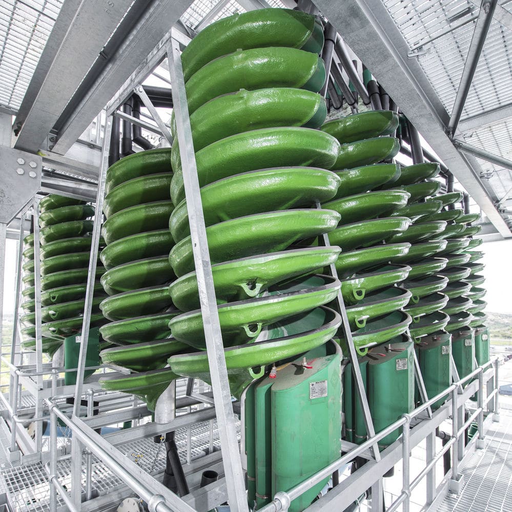 Sandabscheider - Steinhaus - Kohle / gravimetrisch / Spiral