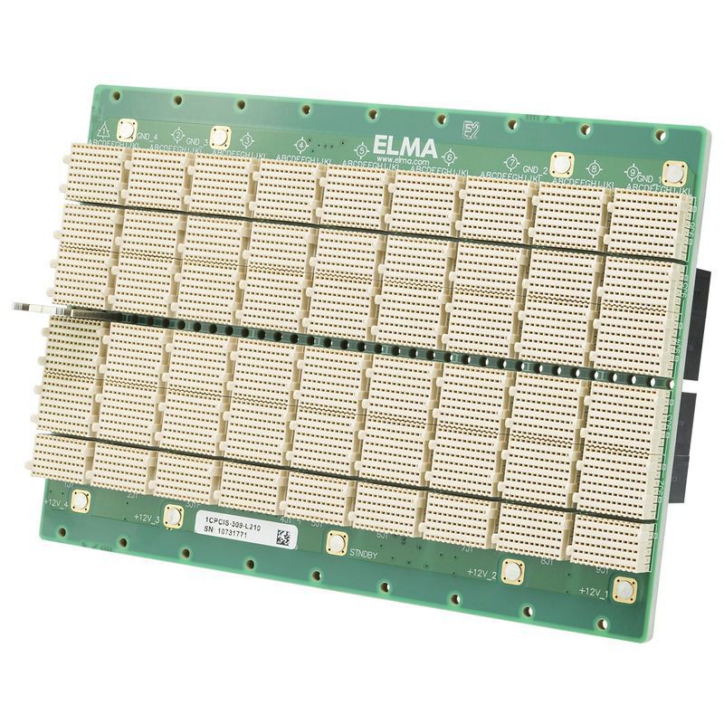 CompactPCI-Backplane - 1CPCIS-309-L210 - Elma Electronic AG - PICMG ...