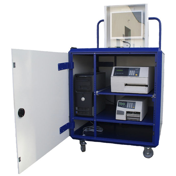 Mobile Computer-Arbeitsstation - LOGIRACK LCD - LM REALISATIONS ...