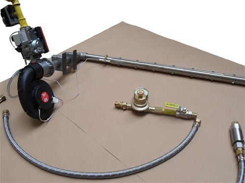 Atmosphärischer Brenner - AEM - Gas / mit indirekter Verbrennung / für Stab