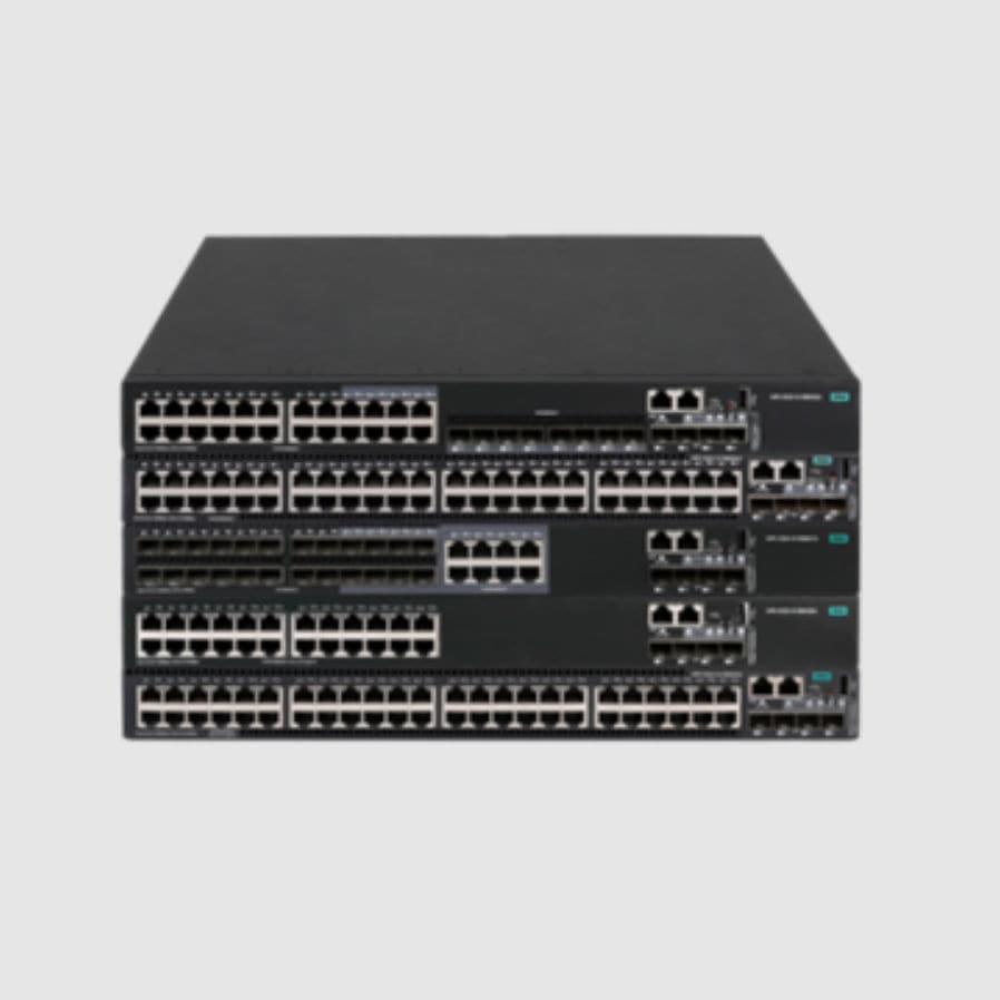 Smarter Ethernet-Switch - HPE 5520 HI - Hewlett-Packard - 8 Ports / 4 ...