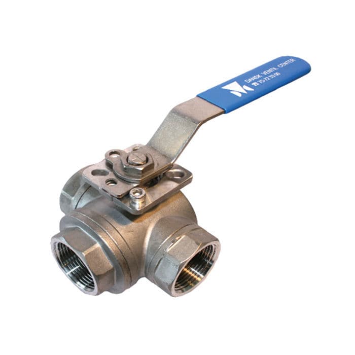 Kugelventil - 1612 - T - Dansk Ventil Center A/S - Hebel / innen / T