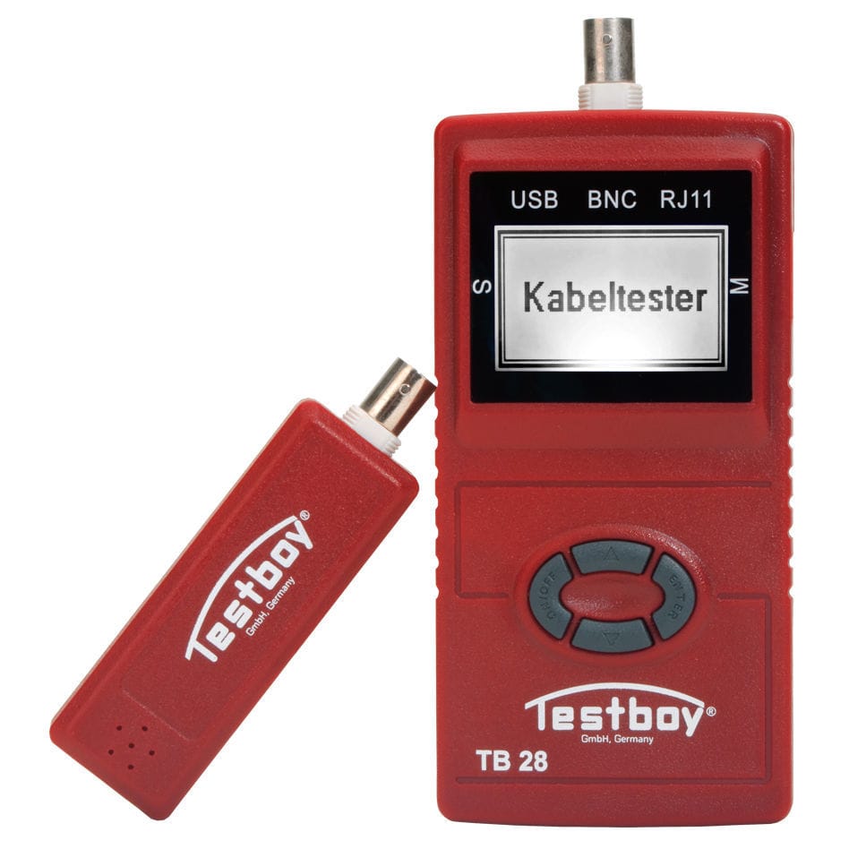 Netzwerktester - TESTBOY 28 - Testboy - für Kabel / Multifunktion / tragbar