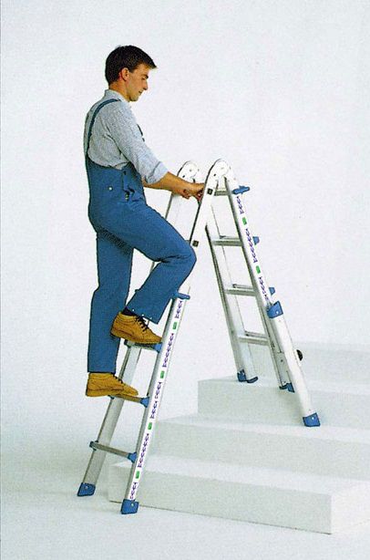 Aluminiumleiter - Bavaria 985 series - Mauderer Alutechnik - mobil