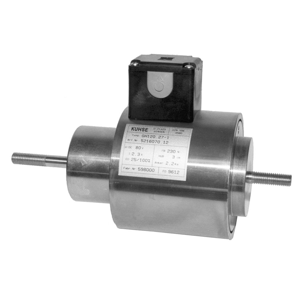 Hubmagnet - GH series - Alfred Kuhse GmbH - Leistung