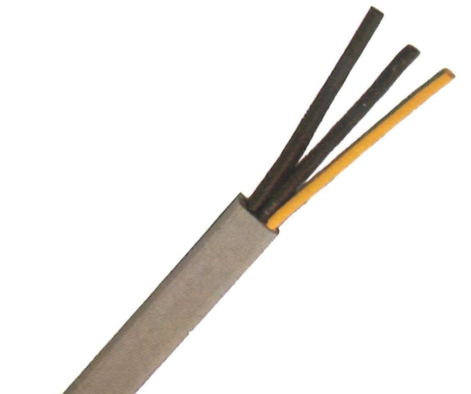 Isoliertes Stromkabel - Sacchi Longo - flach / flexibel