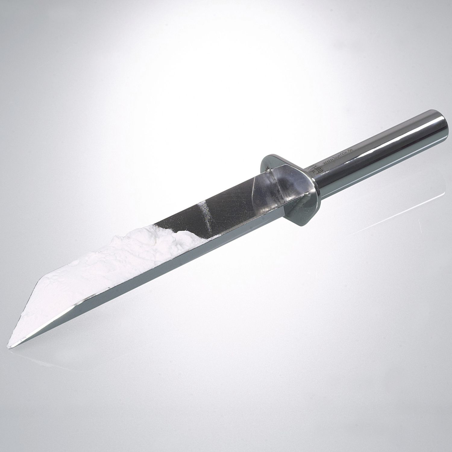 Spatel für Labor - 5383-1000 - Bürkle - für Proben / Edelstahl