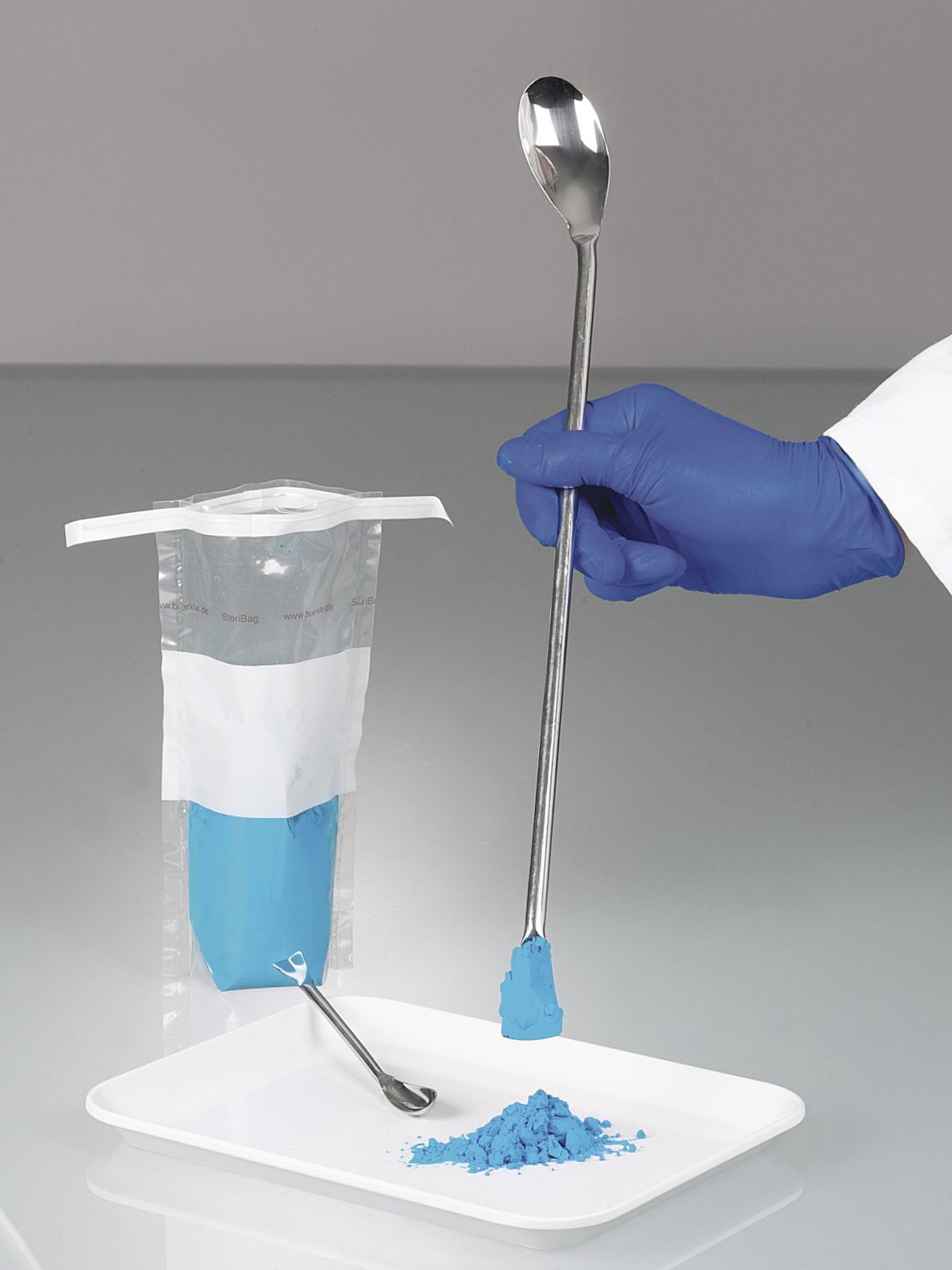 Spatel für Labor - 5320-0150 - Bürkle - für Proben / Mikro / Schaufel