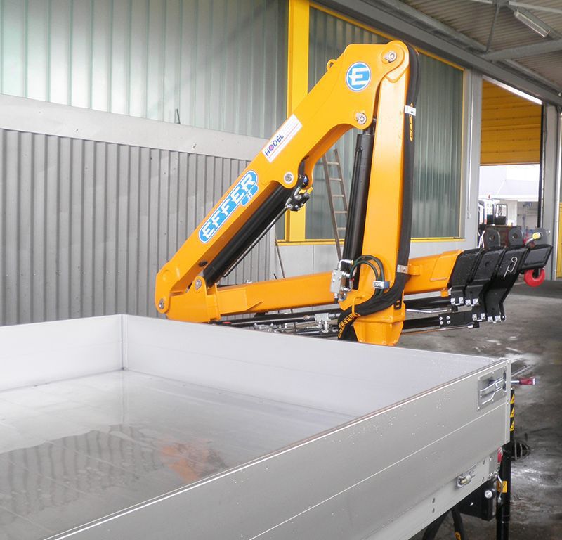 LKW-montierter Kran - 35 - Effer S.p.a - Ausleger / für Baustelle / zum ...