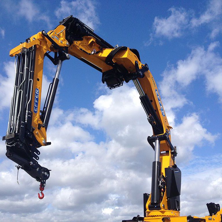 LKW-montierter Kran - 525 - Effer S.p.a - Gelenkausleger ...