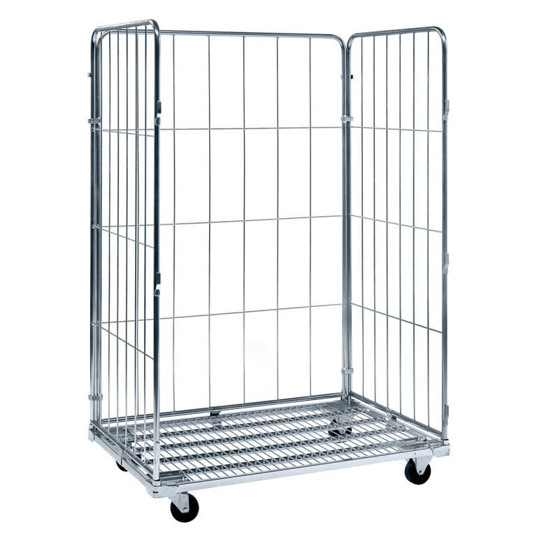 Mehrzweck-Rollcontainer - MR120818-3S - Arcawa GmbH - 3 Seitenwände ...