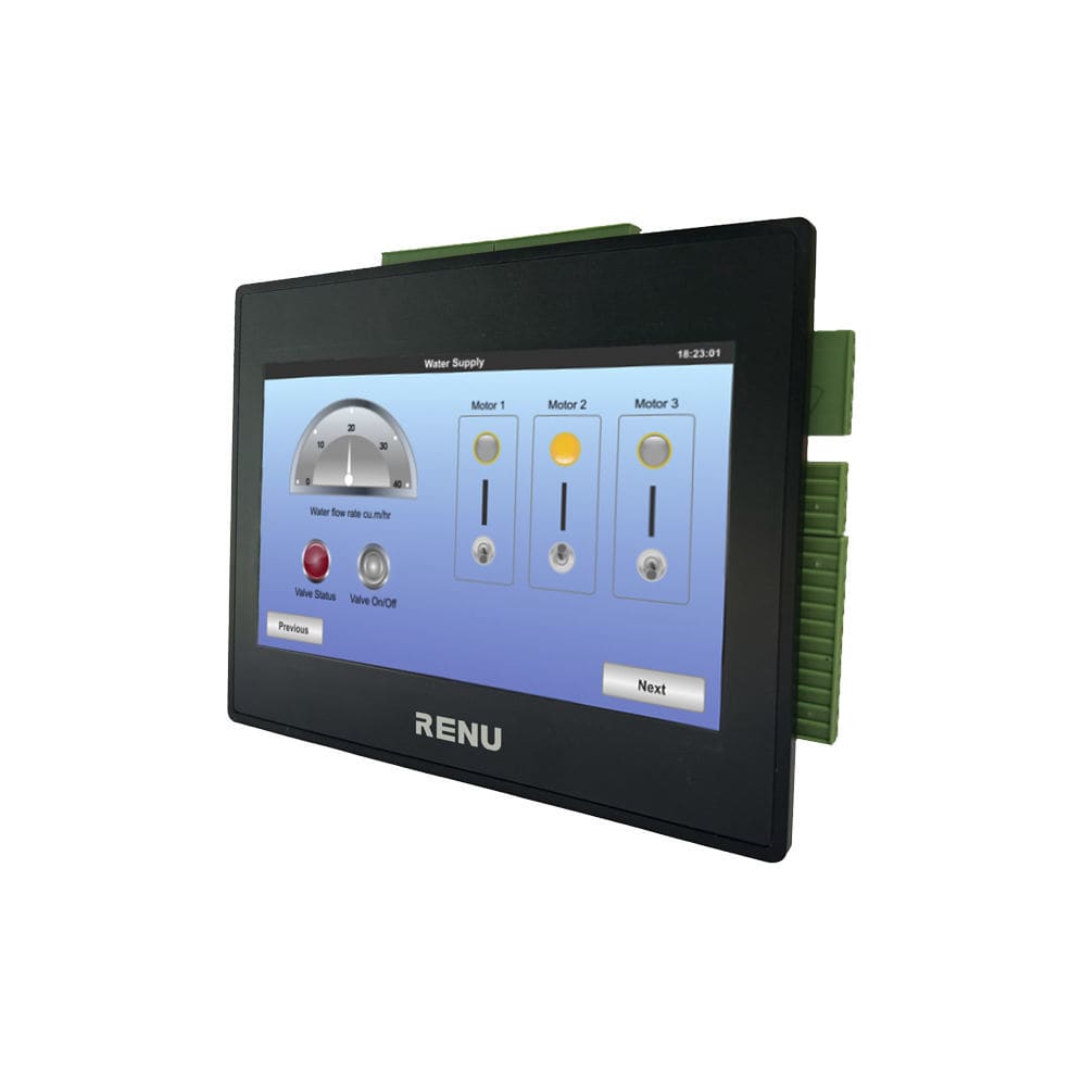 HMI mit E/A - FP2070TN-LE2016RP-A0402U - Renu Electronics GmbH - mit resisitivem Touchscreen ...