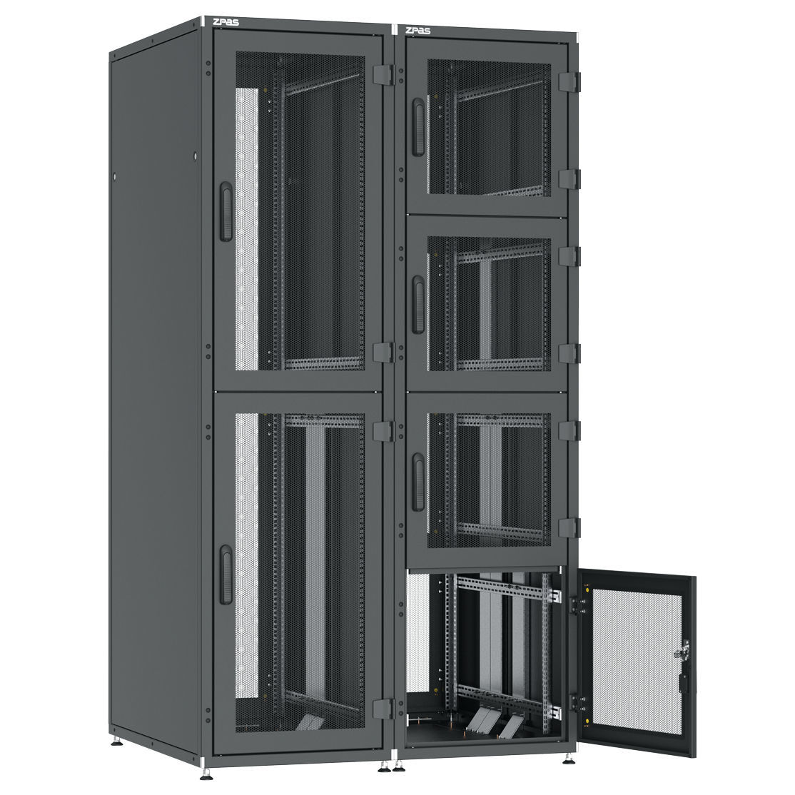 Gehäuse für Wandmontage - DSR IT - ZPAS - 19"-Rack / modular / Edelstahl