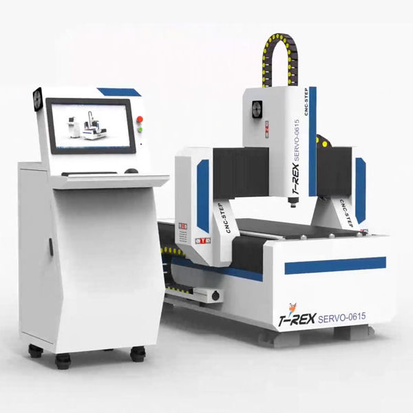 CNC-Fräsmaschine / 3-Achs - T-Rex Servo-0615 - CNC-STEP GmbH & Co. KG - vertikal / für Holz ...