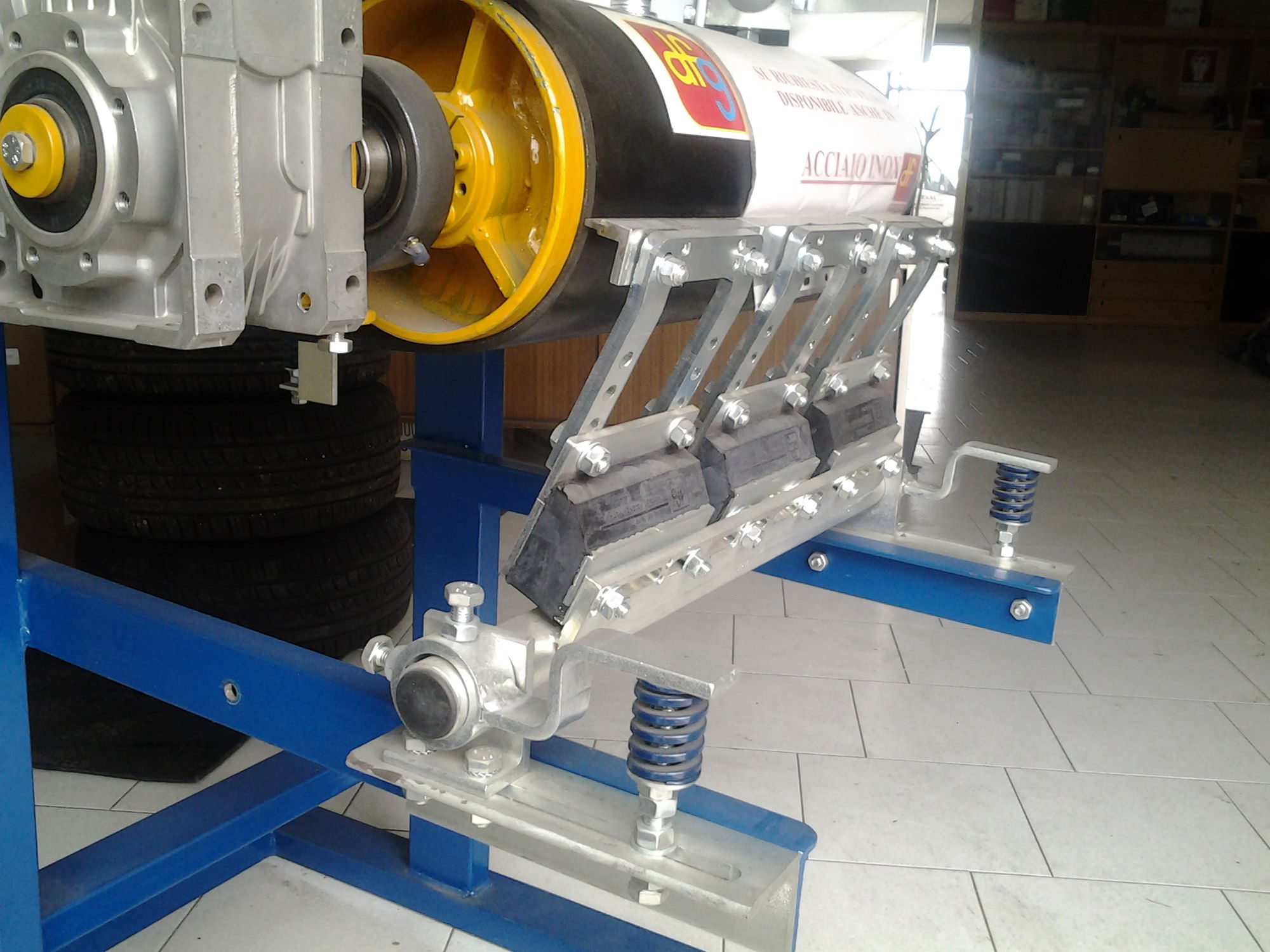 Förderband-Abstreifer - "F" Tangenziale - DFG RASCHIATORI - Dal Ferro Luigi