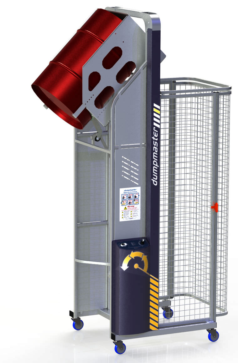 Mechanischer Kipper - max. 200 l, max. 1 500 mm | Dumpmaster® - Simpro ...