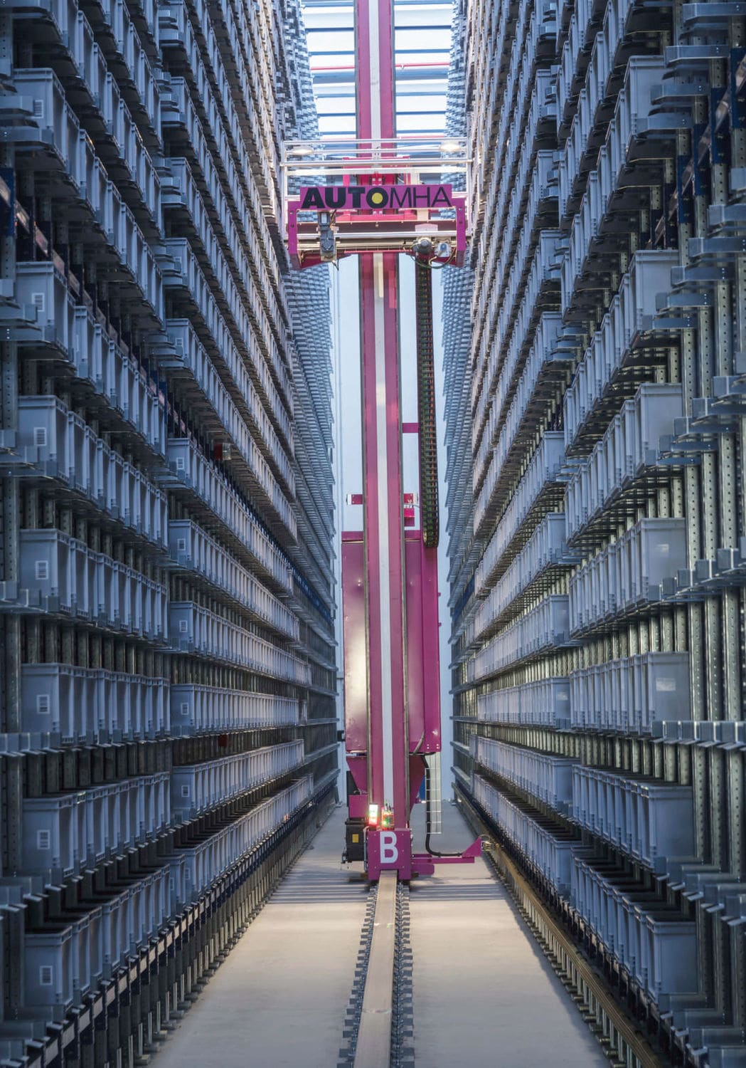 Automatisches -Lagersystem - Miniload - Automha