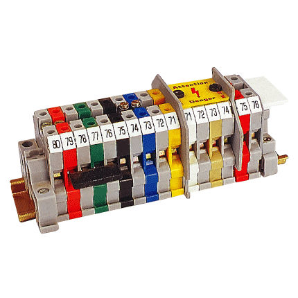 Klemmenblock auf DIN-Schiene - K series - Elmex Controls Pvt. Ltd ...