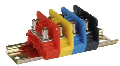 Klemmenblock auf DIN-Schiene - Elmex Controls Pvt. Ltd. - Bolzen