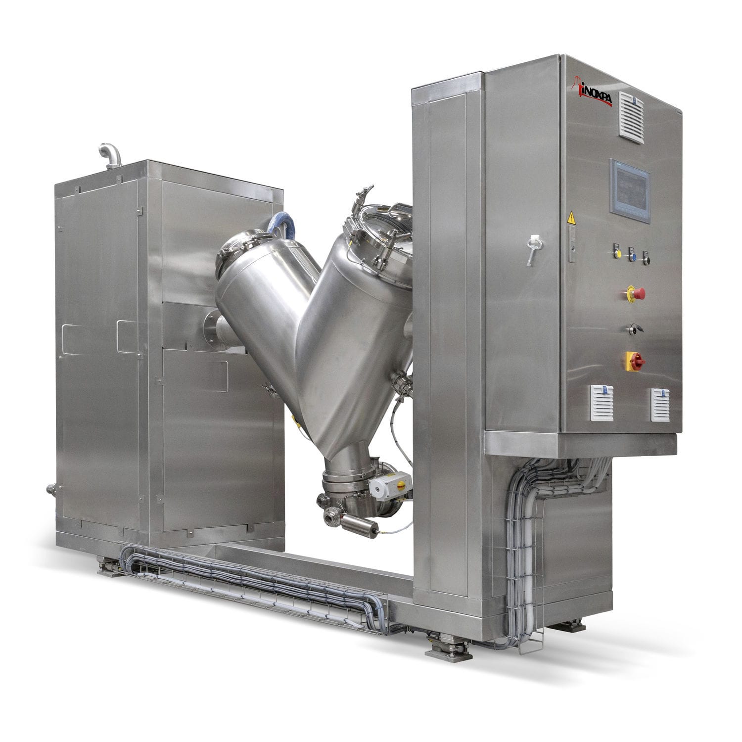 V-förmiger Mischer - MV series - INOXPA - Batch / Pulver / für Feststoffe