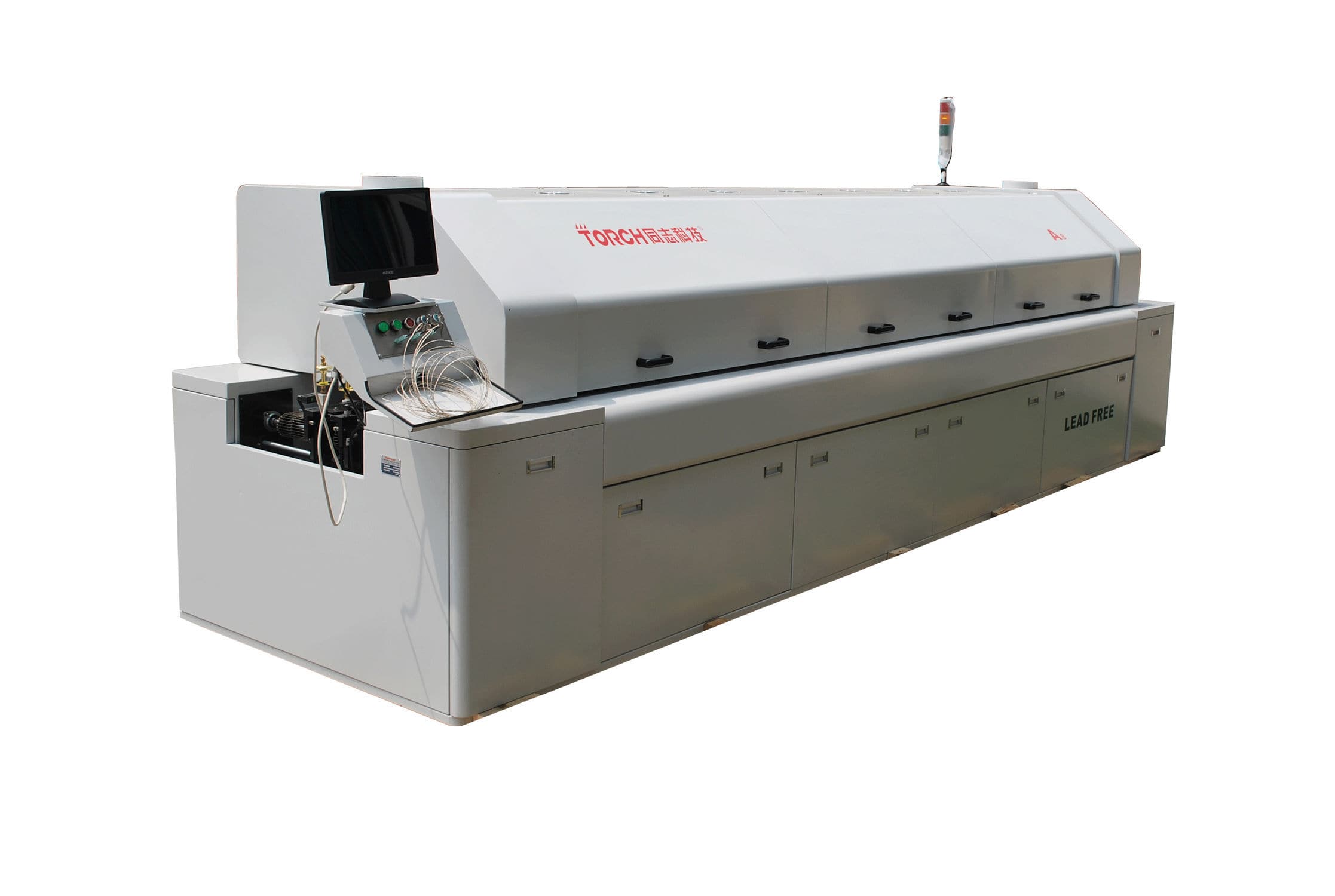Reflow-Lötofen - A8 - Beijing Torch SMT Co., Ltd. - halbautomatisch