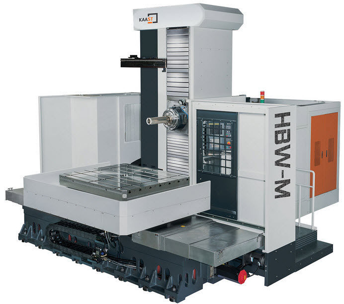 CNC-Bohrwerk - HBW-M 110 CNC - KAAST Machine Tools Inc. - horizontal ...