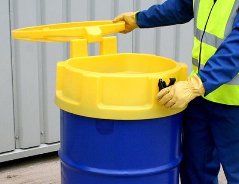 Trichter mit Deckel - DIFOPE - für Fässer