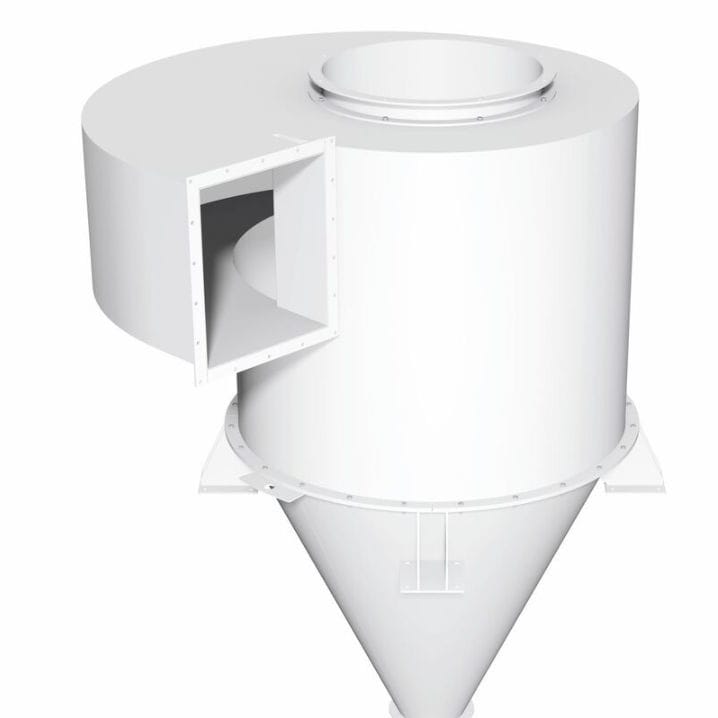 Partikelabscheider - G series - Bühler Group - Zyklon / kompakt / Edelstahl