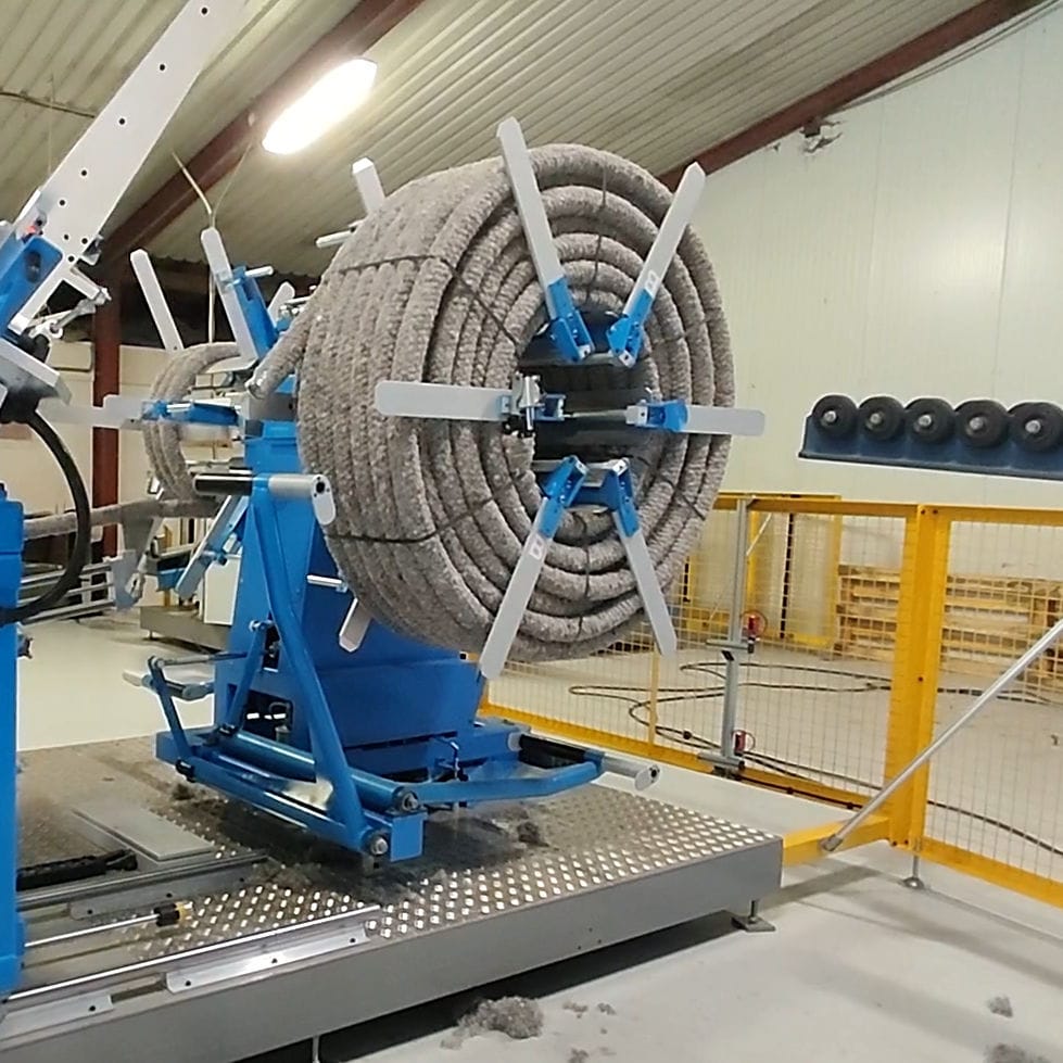 Aufwickler-Spuler / für Spulen - ED90DX2 - MECASOFT - für Schläuche ...