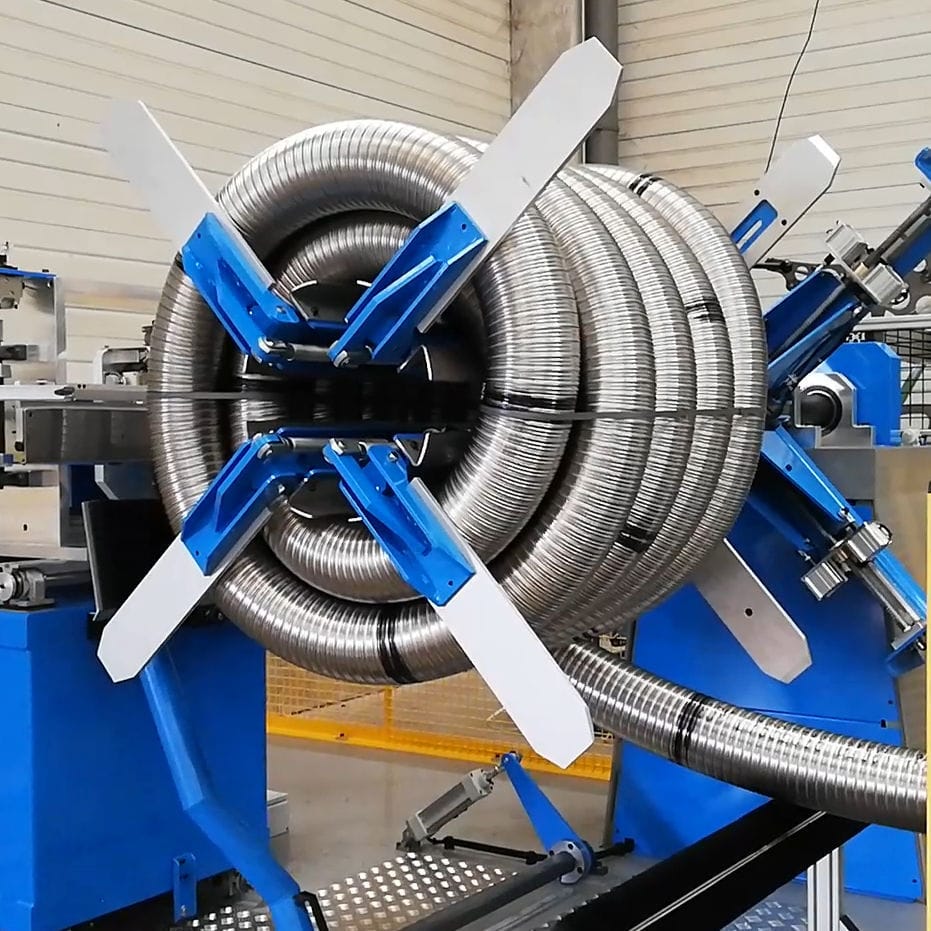 Aufwickler-Spuler / für Spulen - ESA250 - MECASOFT - für Schläuche ...