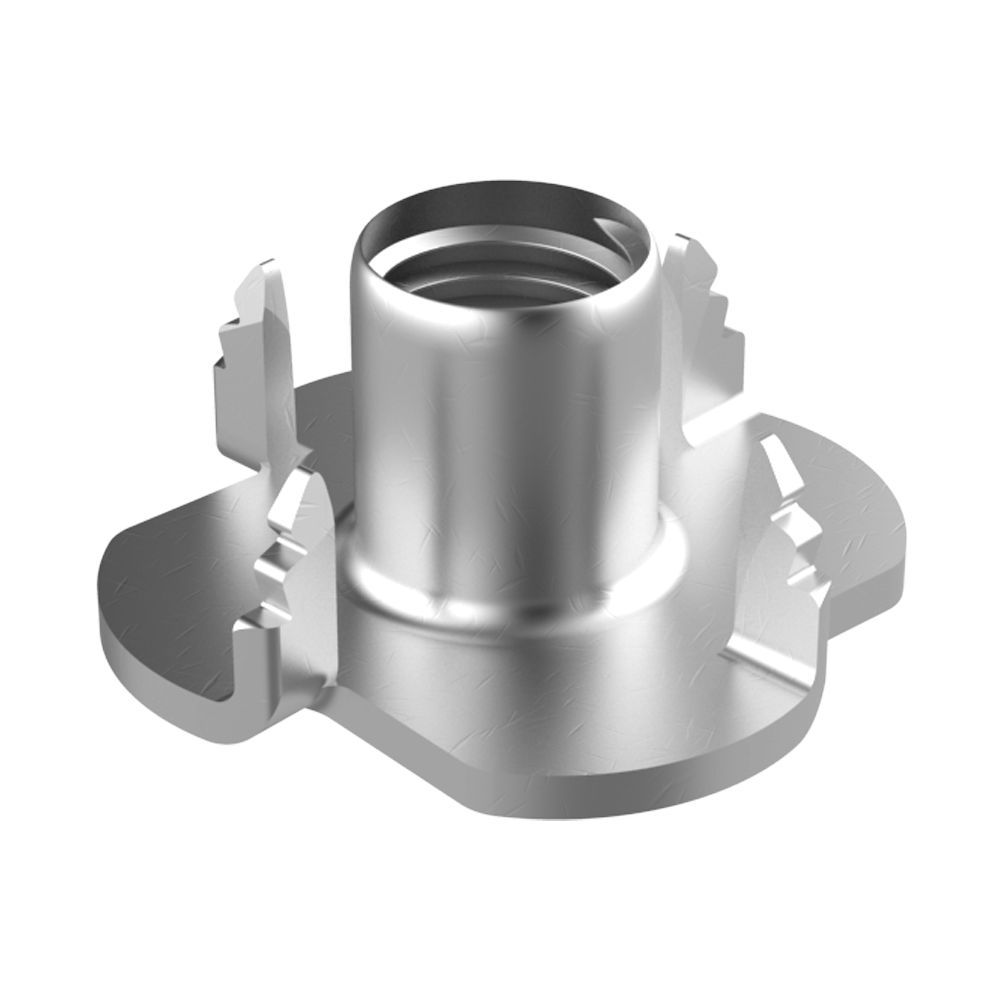 Flanschmutter - QA - ISC PLASTIC PARTS - T / lang / Holz
