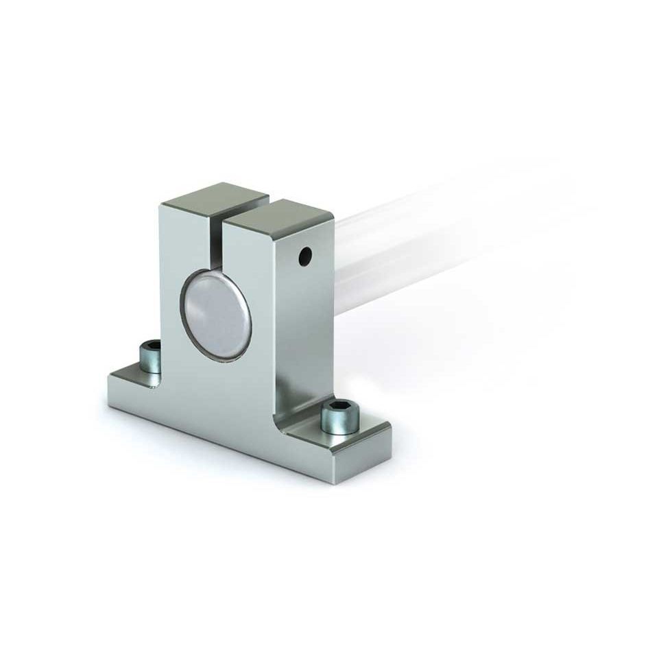 Wellenende-Halterung - NSB series - PBC Linear - Aluminium / Präzision