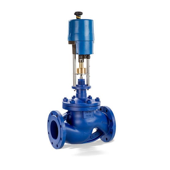 Kolbenventil - BOA-CVE H - KSB - pneumatisch gesteuert / Steuerung / Stell