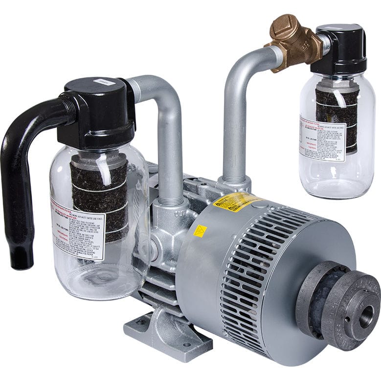 Drehschieber-Vakuumpumpe - 6066 series - GAST - geschmiert / einstufig ...