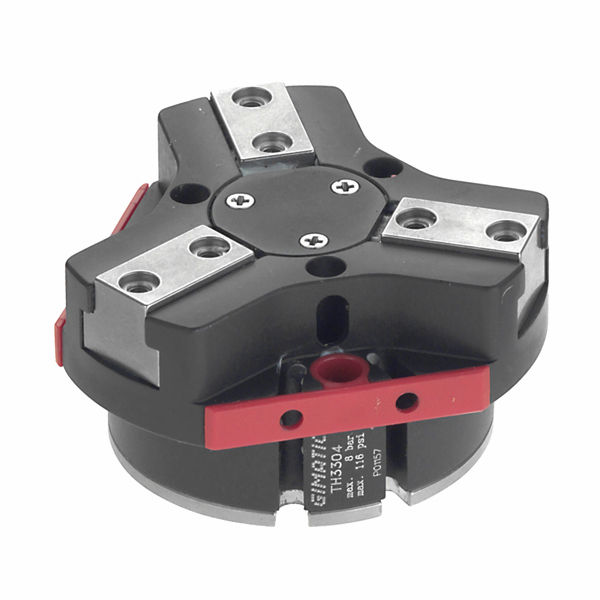 Pneumatikgreifer - TH series - GIMATIC - parallel / 3 Backen / für ...