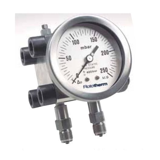 Differential-Manometer - DP3 series - British Rototherm Co. Ltd - mit ...