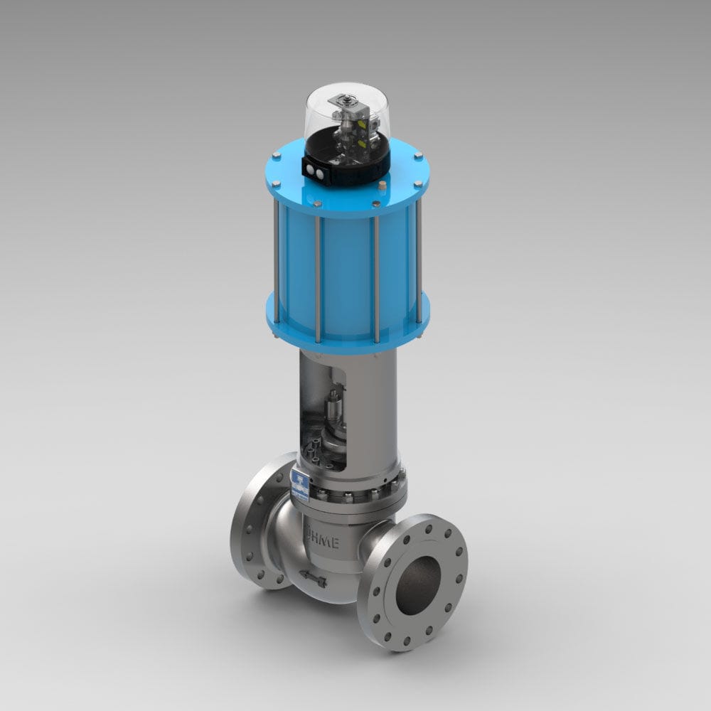 Sitzventil - KVL - Kühme Armaturen GmbH - pneumatisch / Absperr ...