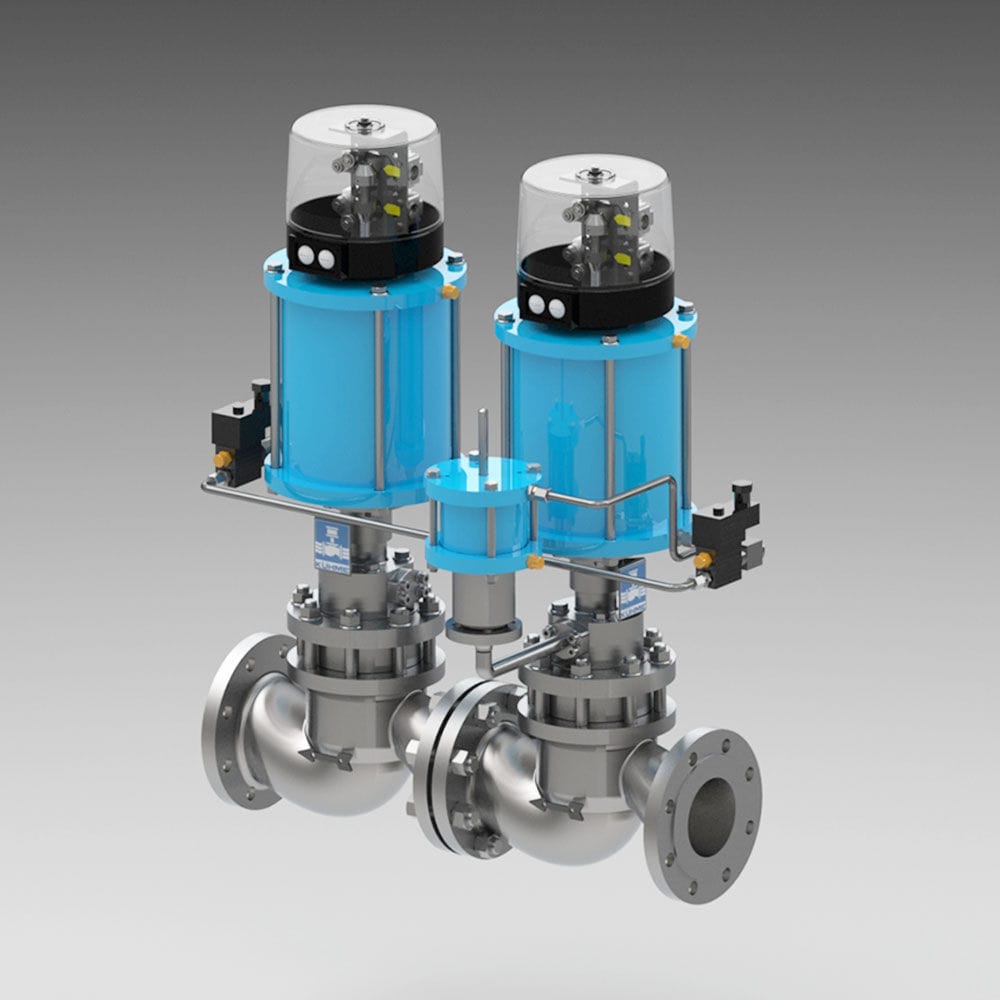 Sitzventil - KVH-KVH - Kühme Armaturen GmbH - pneumatisch / Steuerung ...