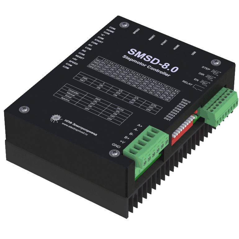 Programmierbarer Motorcontroller - SMSD-8.0 - Smart Motor Devices - Schritt / DC / digital