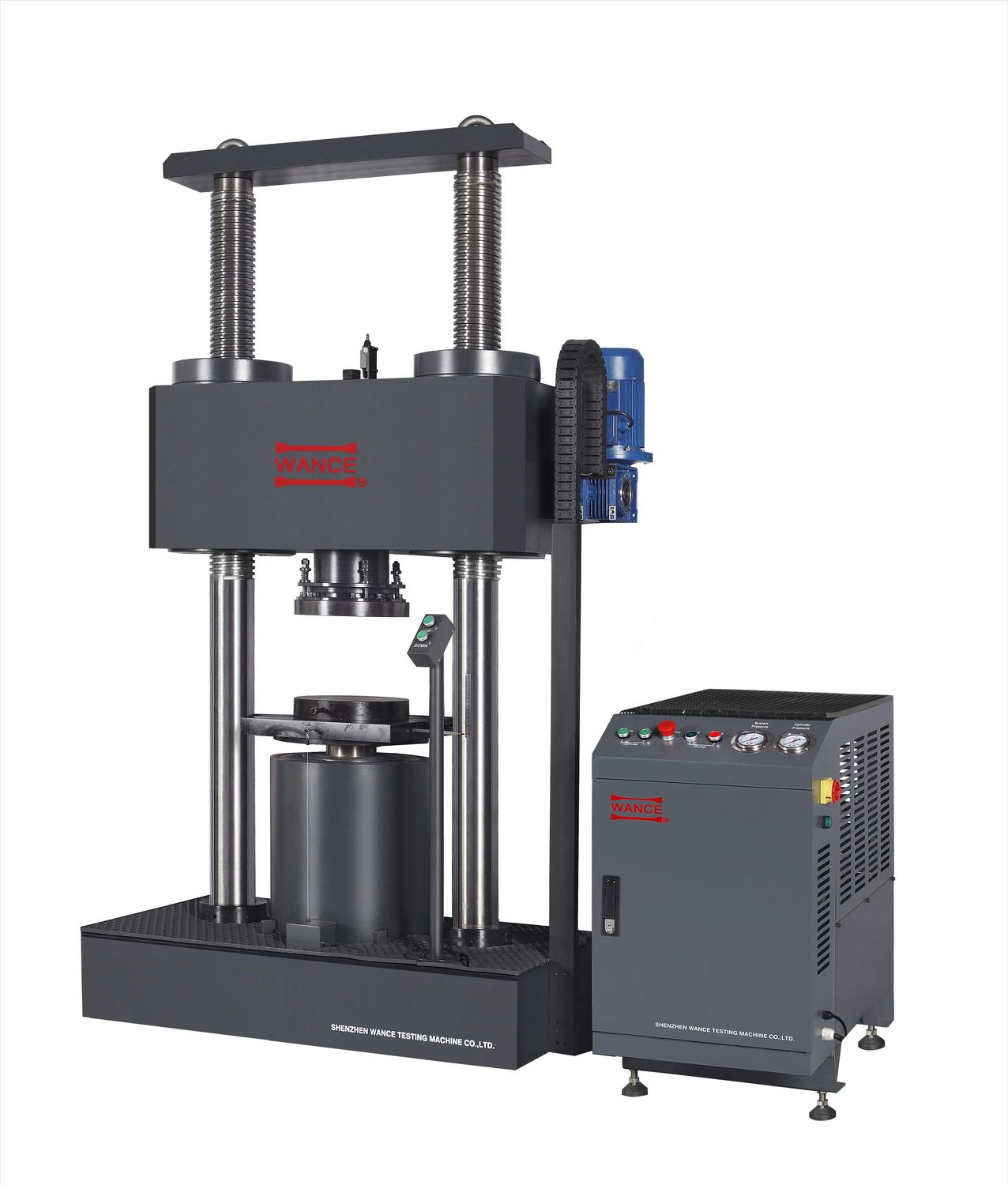 Kompressionsprüfmaschine - 1000 - 5000 kN | HCT Series Type C ...